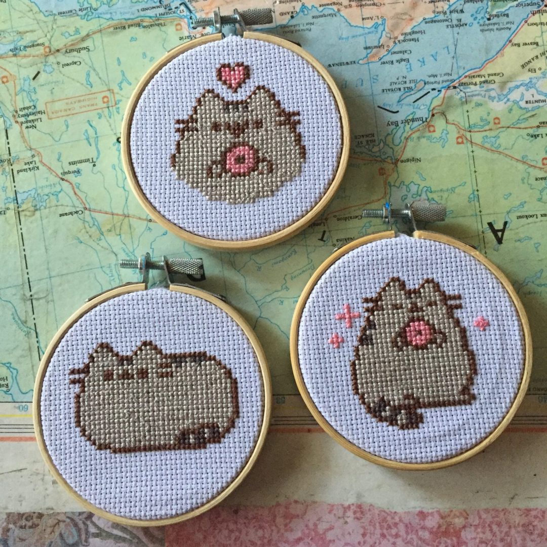 Pusheen DIY Cross Stitch - Magpie's Mewsings